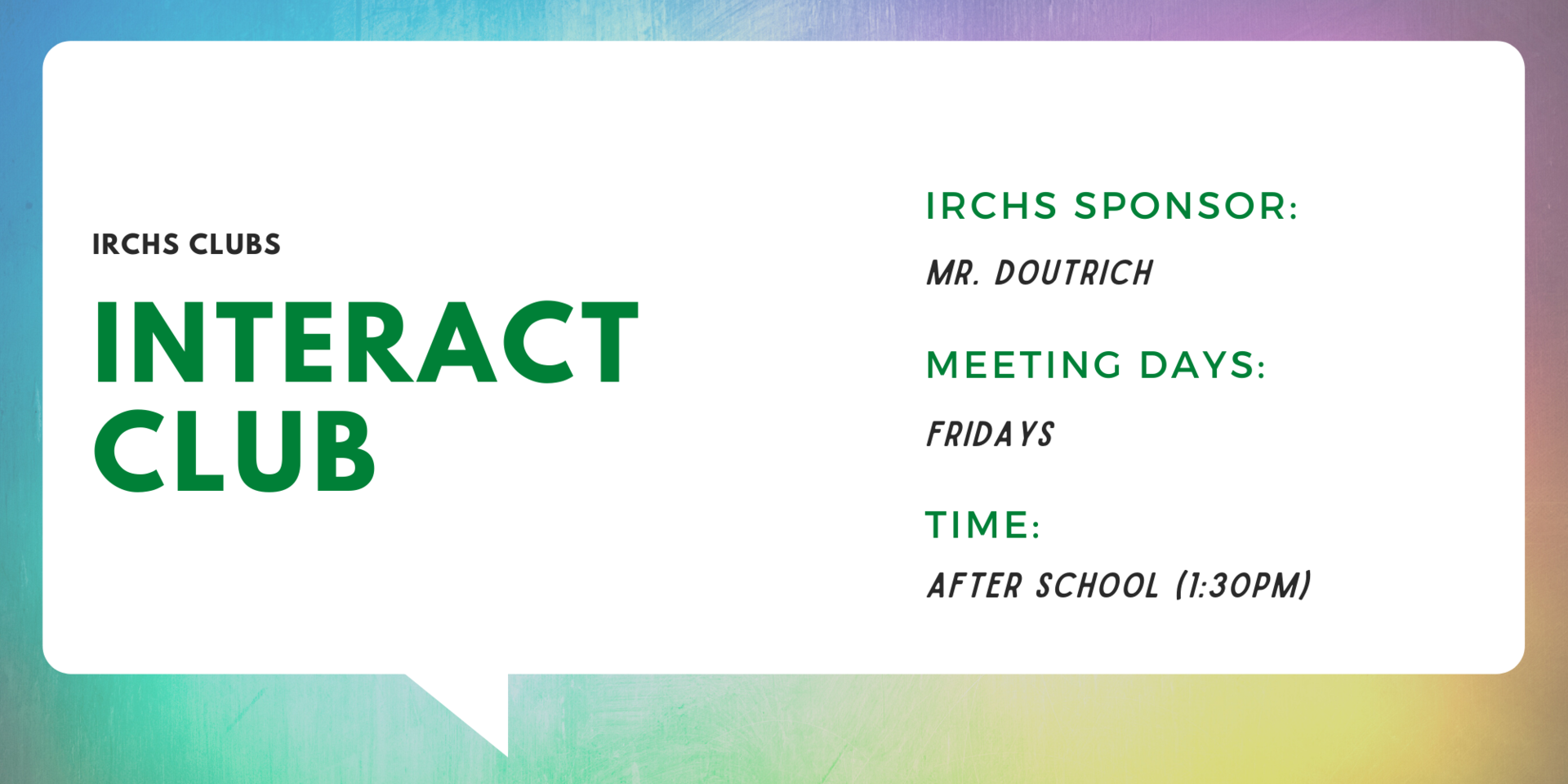 Interact Club of IRCHS – IRCHS Clubs – Indian River Charter High School
