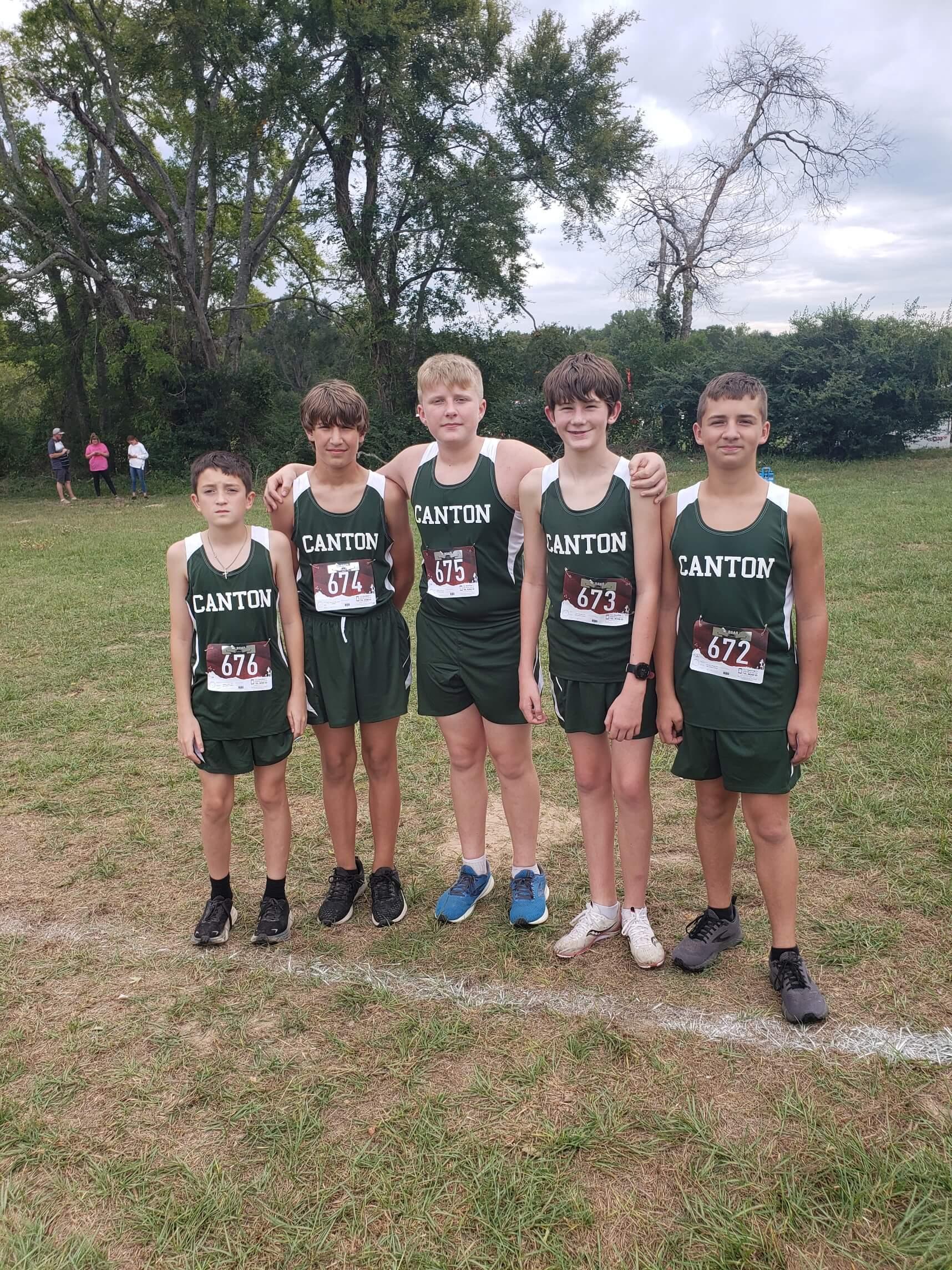 Jr. High Cross Country – Mrs. Eva Baugh – Canton Junior High School