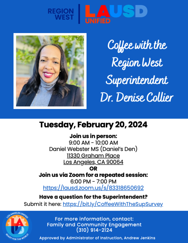 Coffee with the Region West Superintendent Dr. Denise Collier | Wilton ...