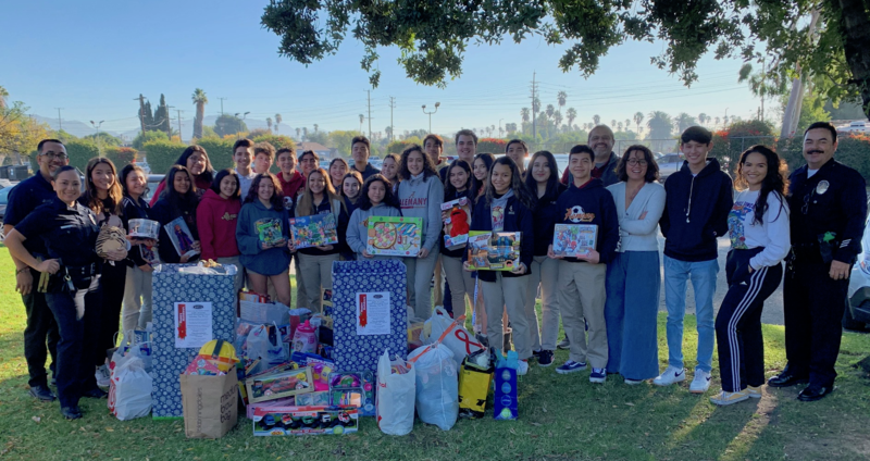LAPD Toy Drive 2019 | Bishop Alemany High School