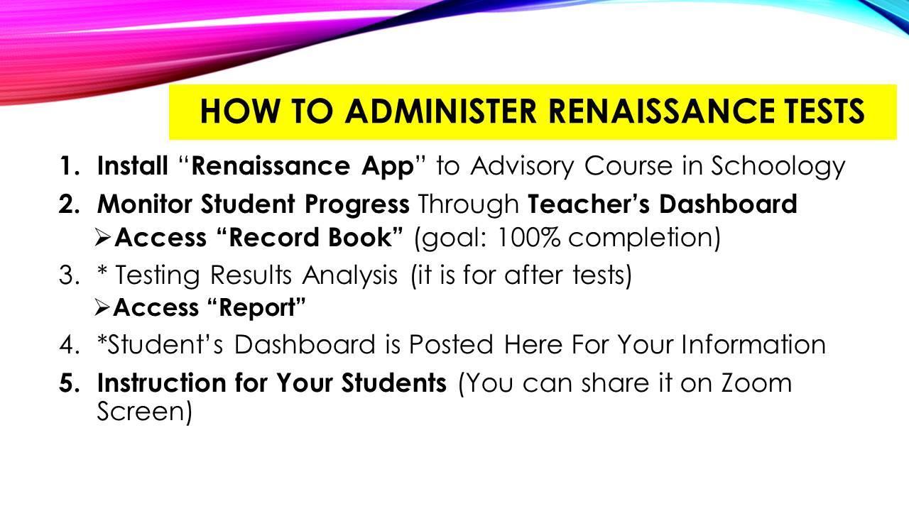 Renaissance: How to Administer Renaissance Star Tests – Testing Center ...