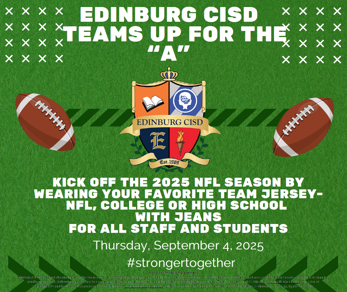 Edinburg CISD Teams up for The "A" – Banner Files – Edinburg ...