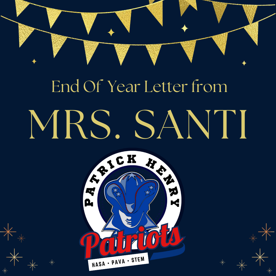 Weekly Update – About PHMS – Patrick Henry Middle School