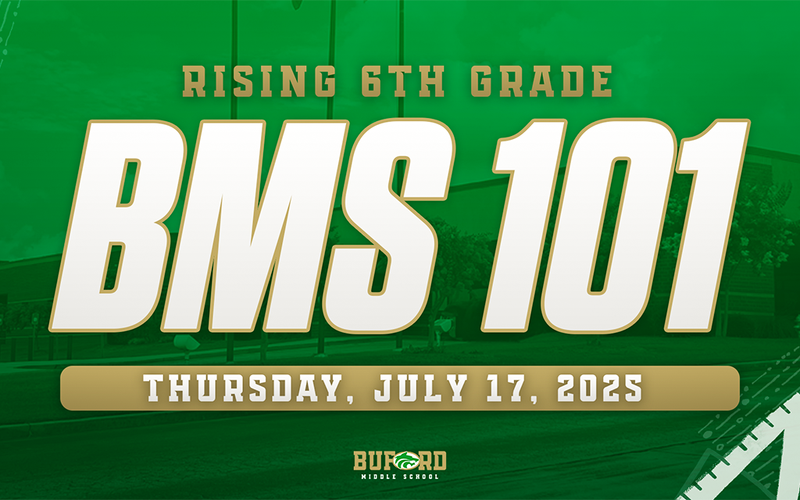 2025 BMS 101 (6th Grade Only) | Buford Middle School