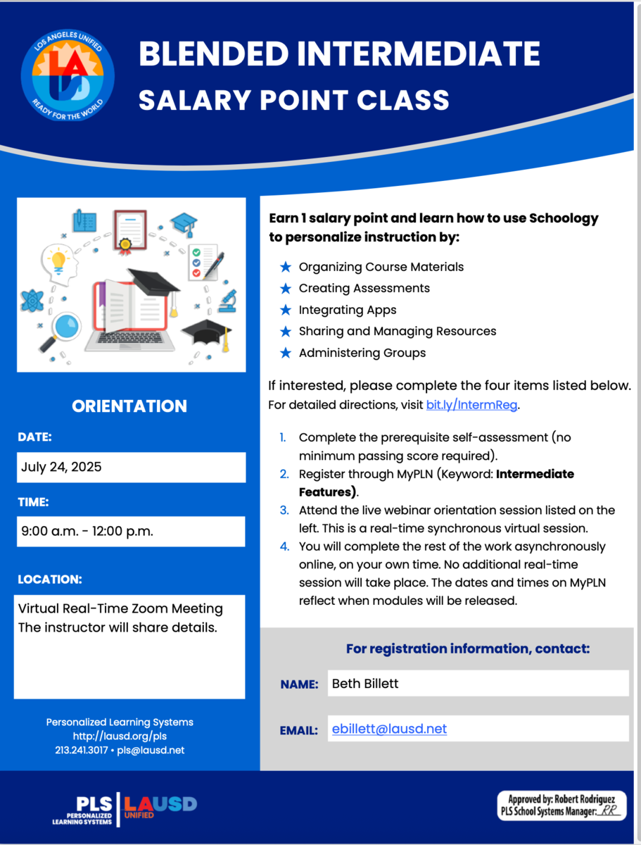 PLS Salary Point Courses