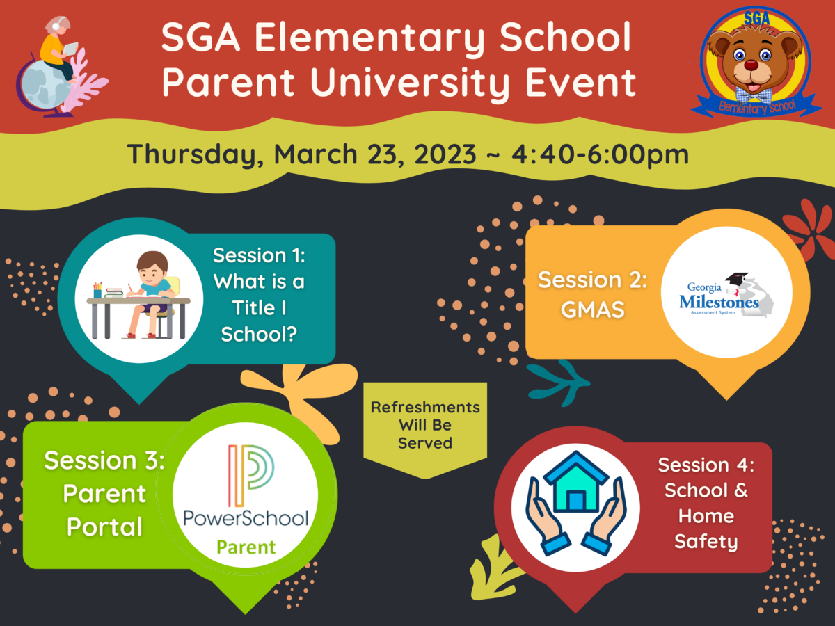 Parent University | S.G.A. Elementary School