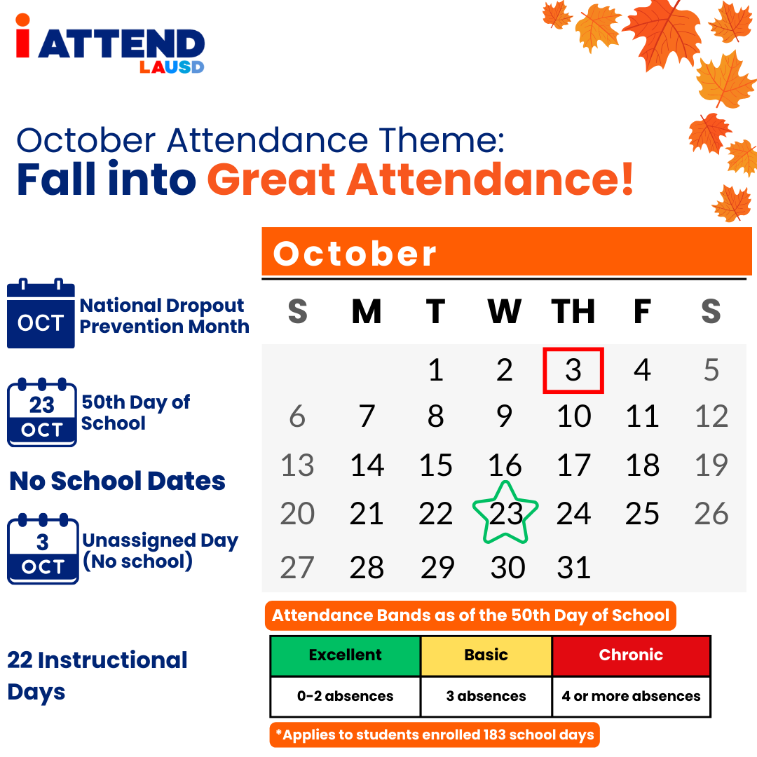 No School October 3, 2024 | Winnetka Avenue Elementary