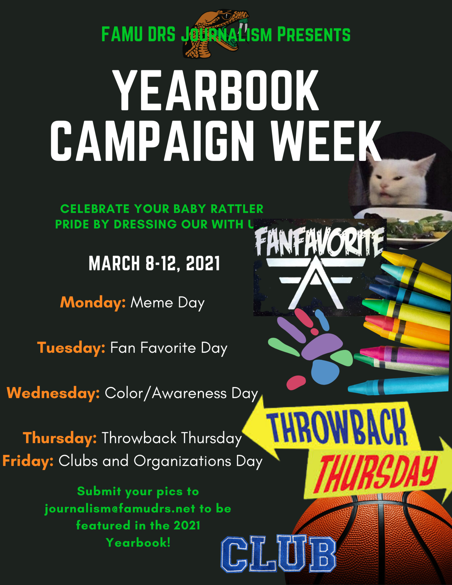 Yearbook Campaign Week: March 8-12, 2021 – Yearbook Campaign Week 2021 ...