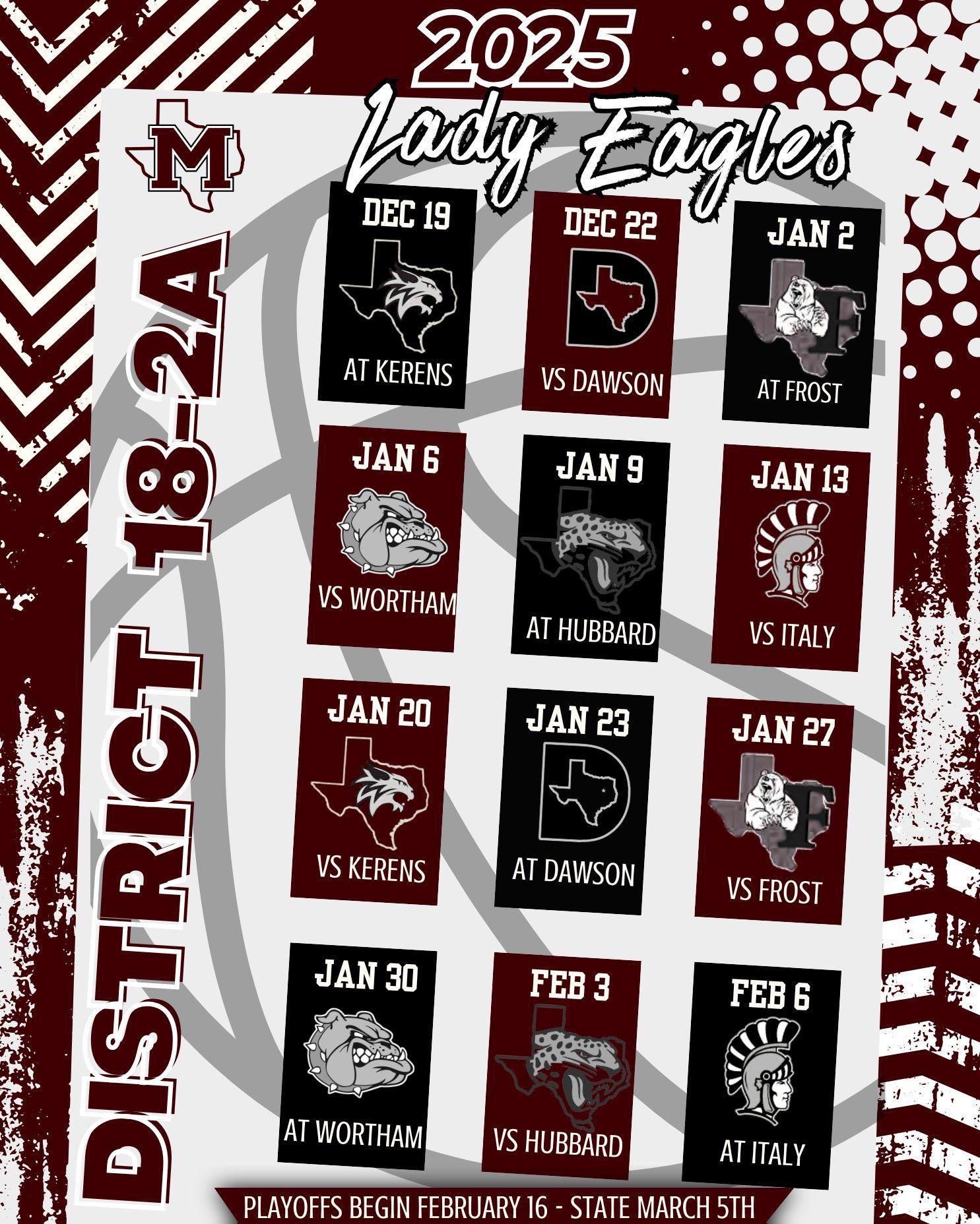 Basketball – Athletics – Mildred Independent School District