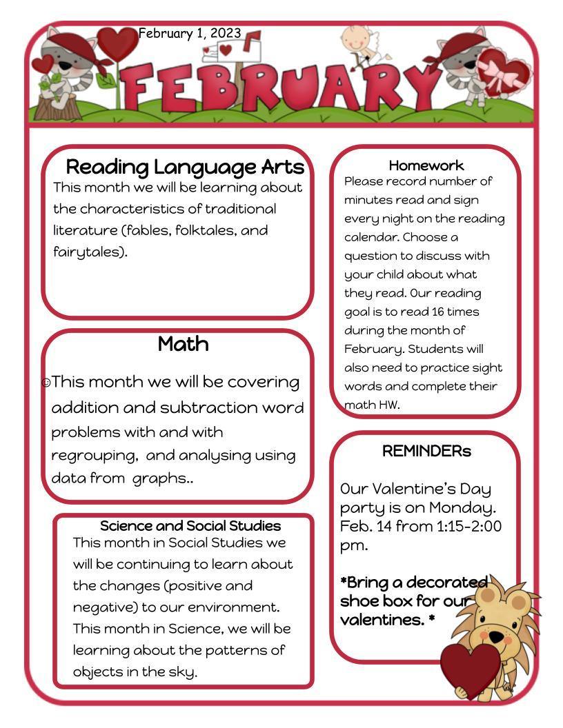 2nd Grade! - Educational Support - Shady Grove Elementary