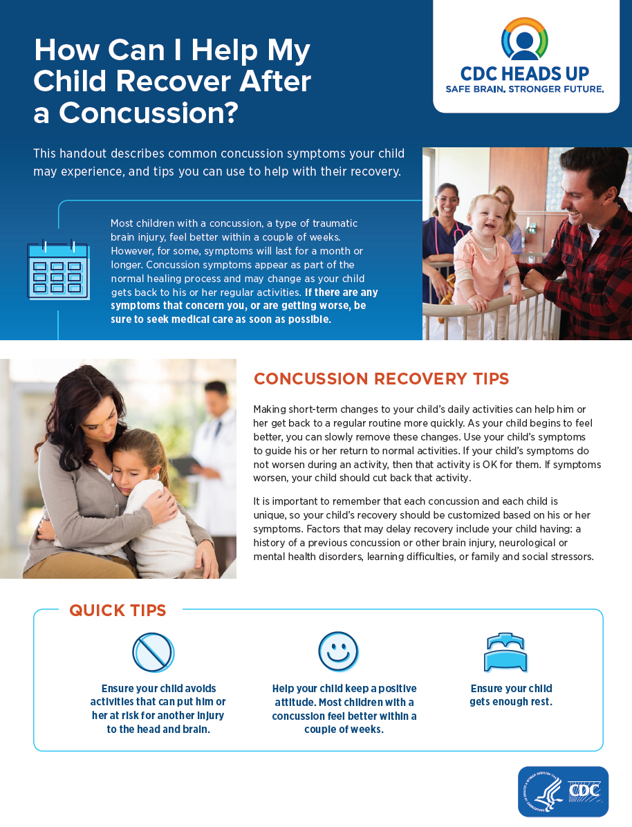 Concussion Information – Health Services – Snowline Joint Unified ...