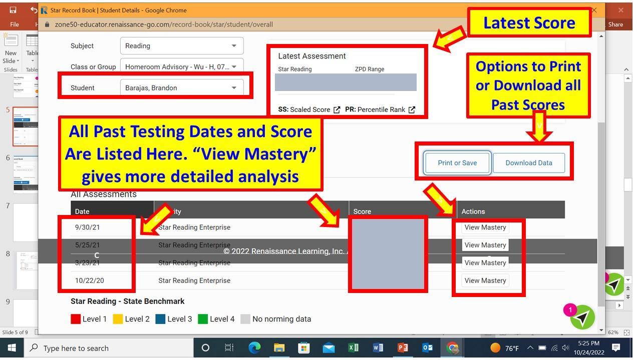 Renaissance: How to Download or Print All Past Renaissance Test Scores ...
