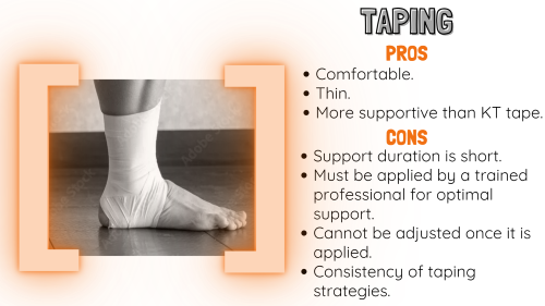 Bracing, Taping, KT Tape – Athletic Training – Hackettstown High School