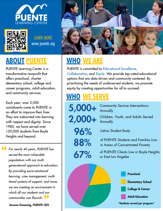 Partners – College Center – Edward R Roybal Learning Center