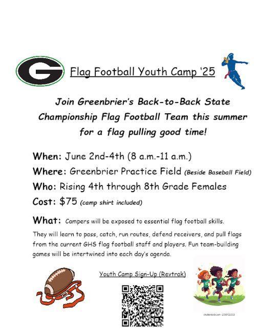 Flag Football – Athletics – Greenbrier High School