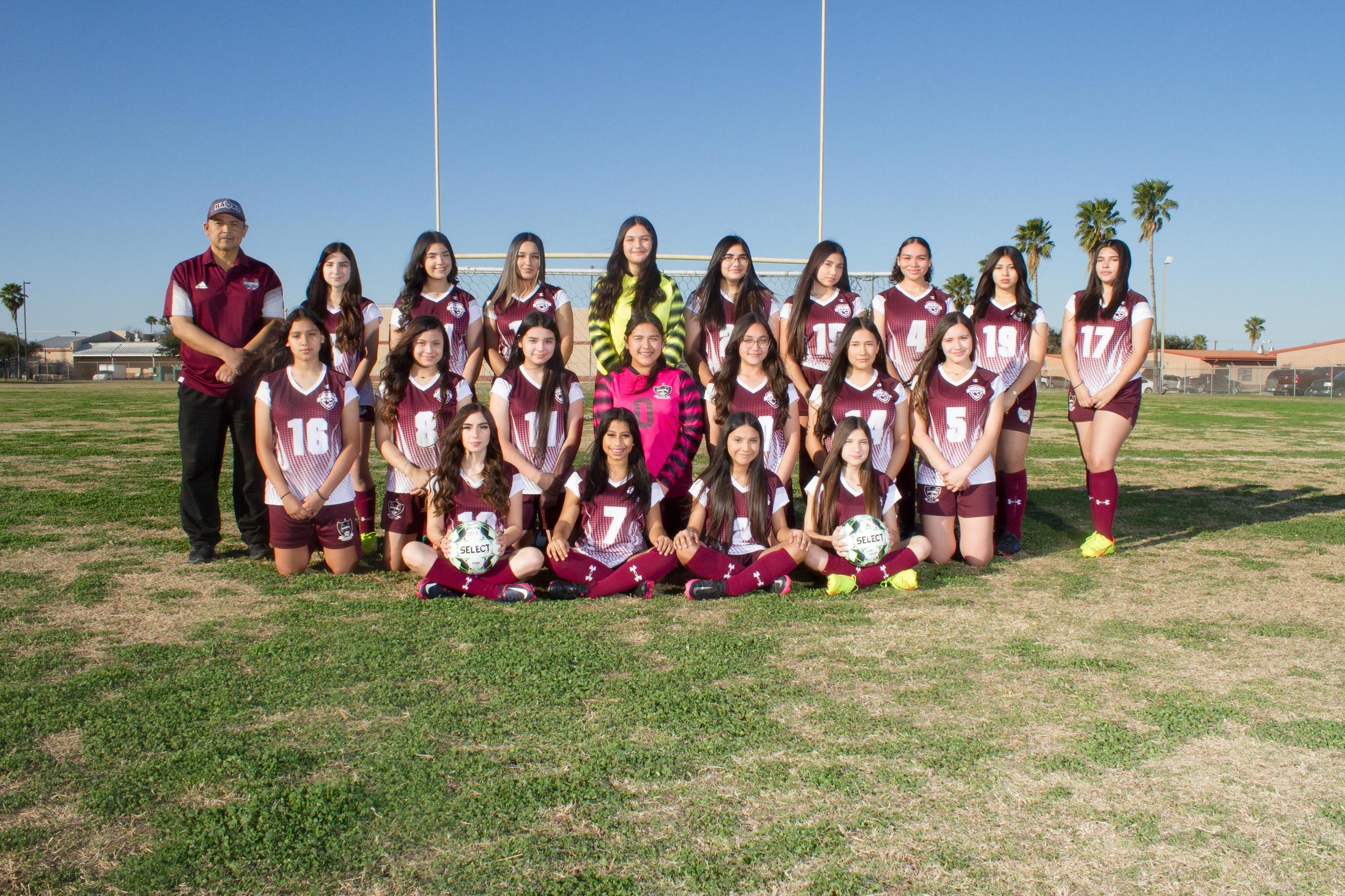 LADY HAWKS SOCCER – Athletics – Kenneth White Jr. High School