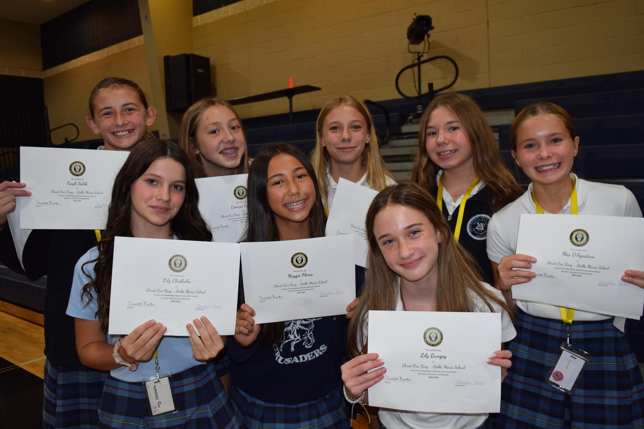 Welcome to COKSM Beta Club – Beta Club – Christ Our King Stella Maris