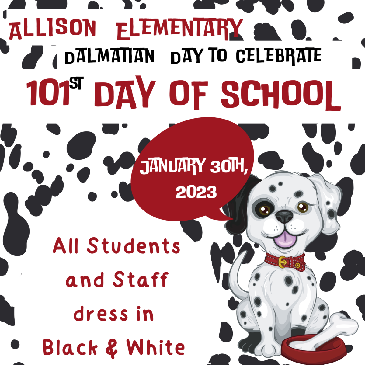 101st Day of School Celebration | Allison Elementary School