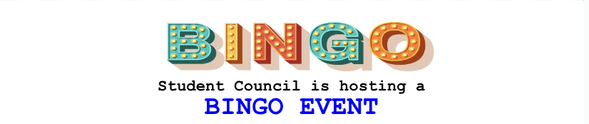 March BINGO Event! – Student Council – Dwight D. Eisenhower High School