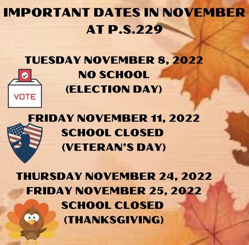 Important Dates | PS 229 Emanuel Kaplan