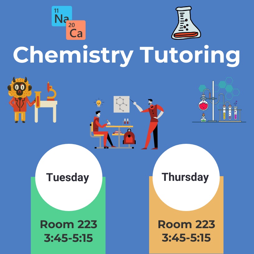 Chemistry Tutoring – Tutoring – High School for Arts and Business