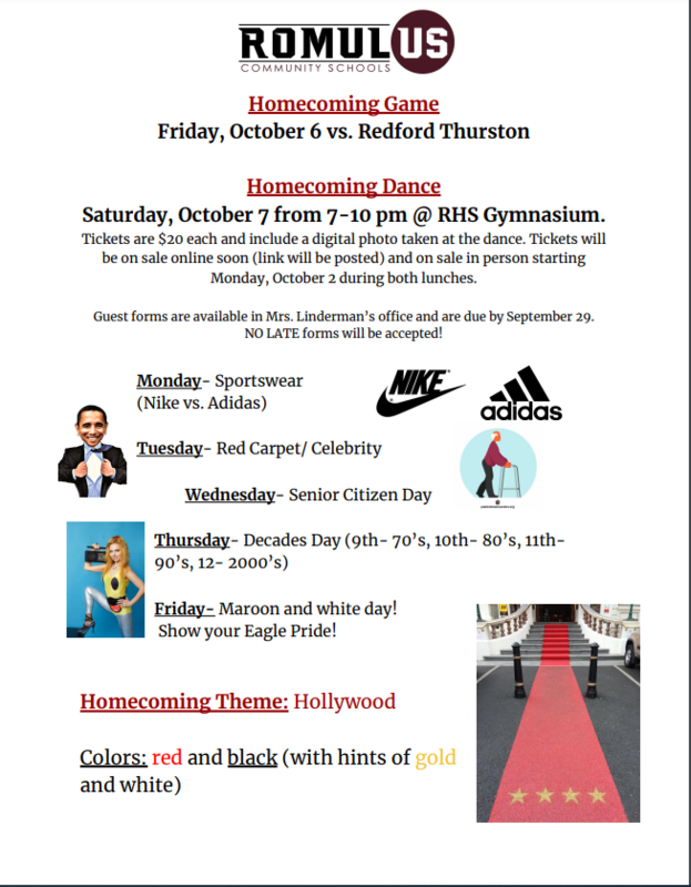 Homecoming Week! | Romulus High School