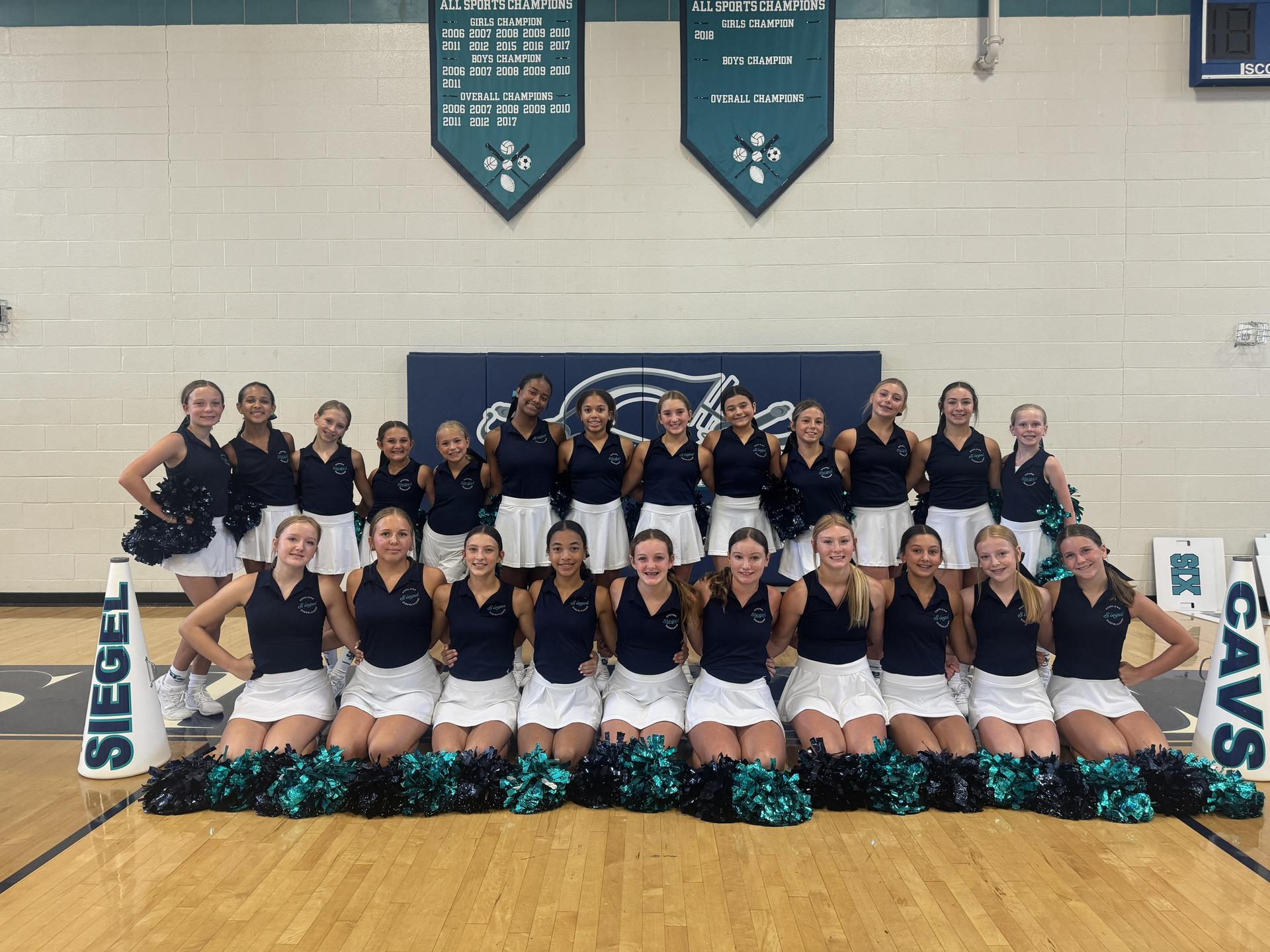 Football/ Competition Cheer – Cheerleading – Siegel Middle School