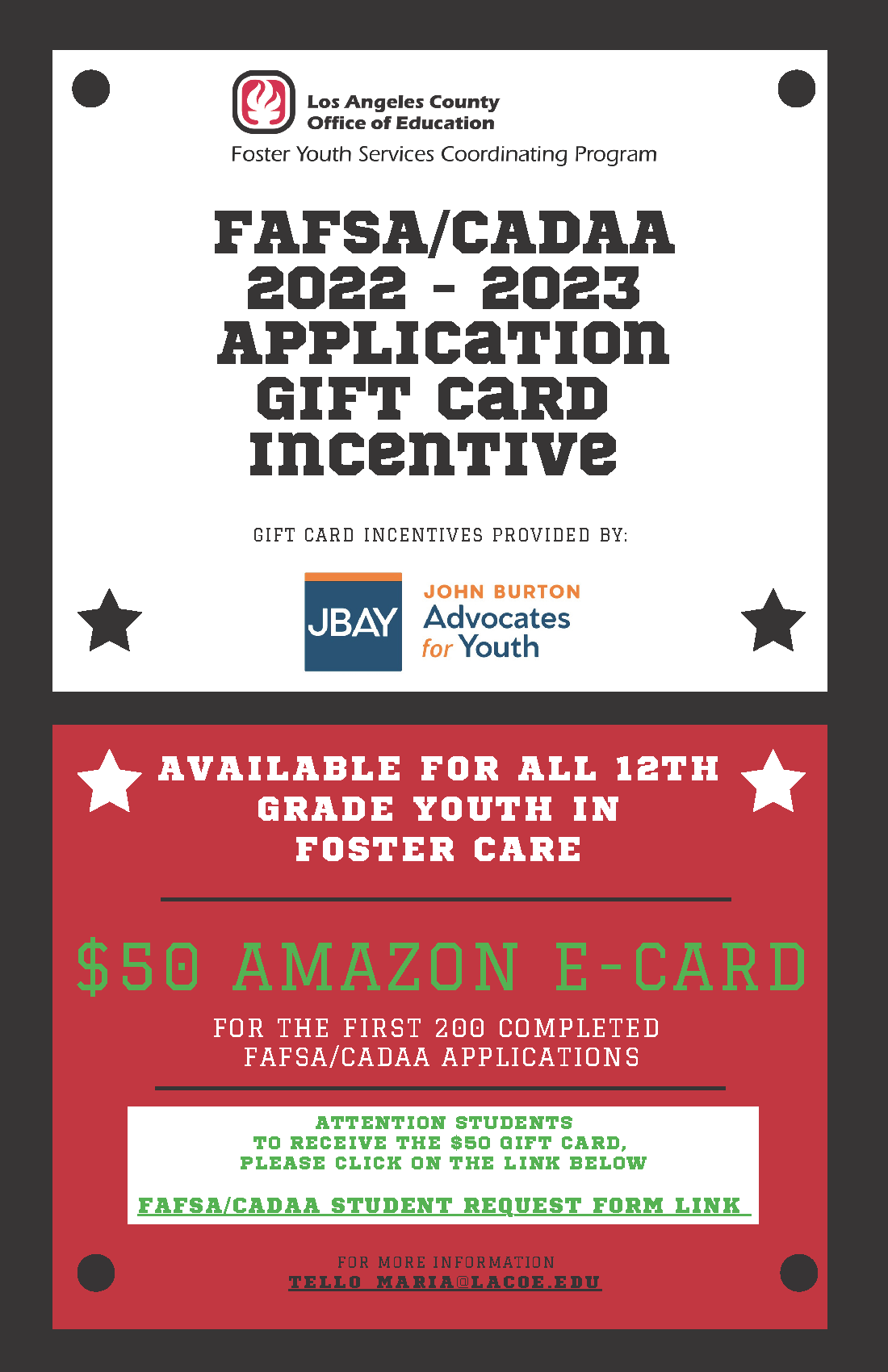 Foster Education – Student Services – El Rancho Unified School District