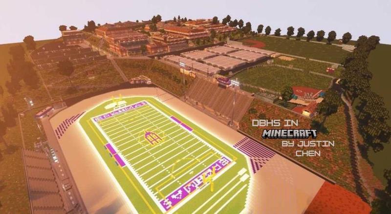 Senior Recreates DBHS Using Minecraft | Diamond Bar High School