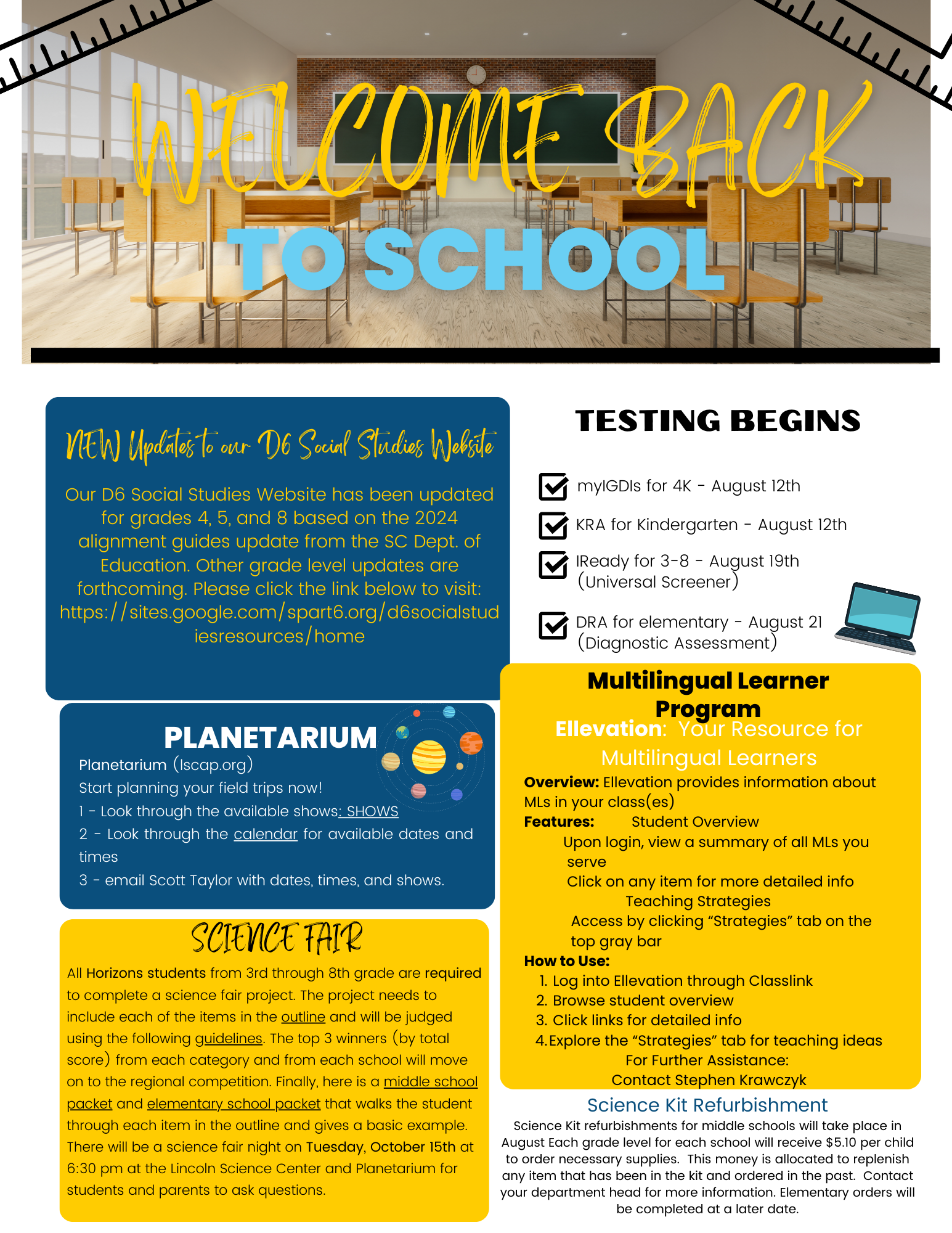 Instructional Newsletter – Curriculum & Instruction – Spartanburg ...