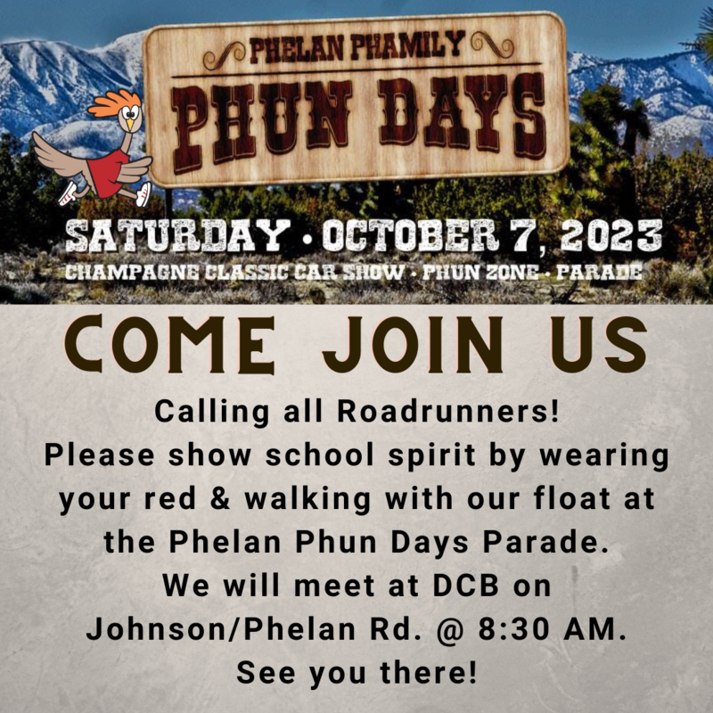 Phelan Phun Days Baldy Mesa Elementary School Phelan Phun Days Baldy Mesa Elementary School