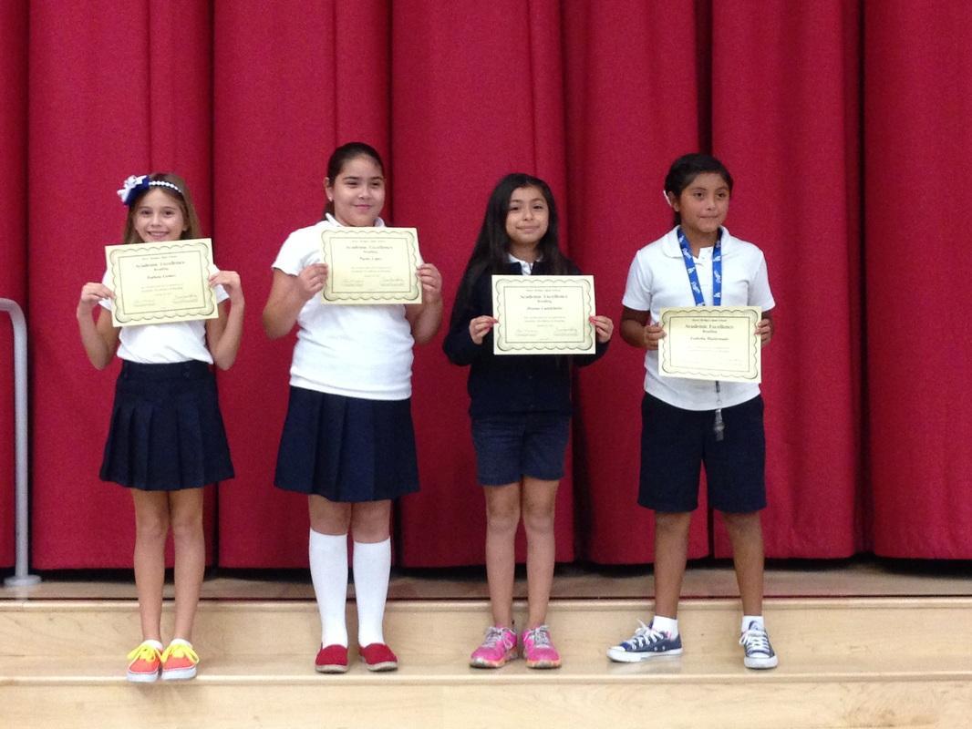 Awards and Certificates – Elementary – Harry Bridges Span School