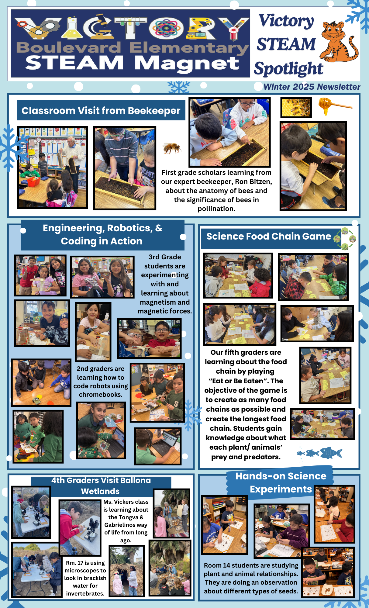 Magnet Newsletter – STEAM Magnet – Victory Boulevard Elementary and ...