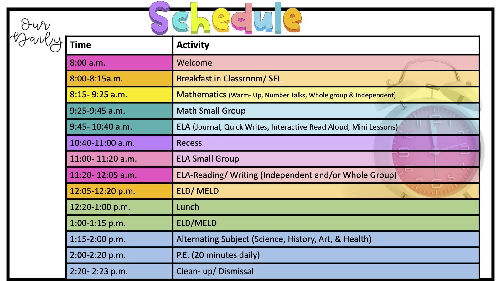 Sixth Grade – Teachers – 66th Street Elementary