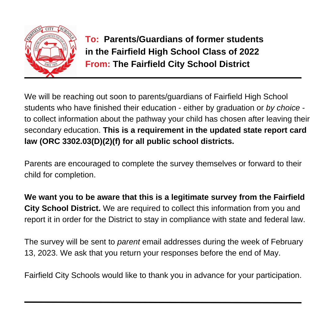 Fairfield City School District