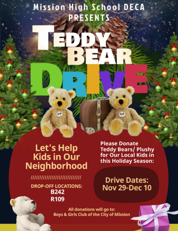 Teddy Bear Drive | Mission High School