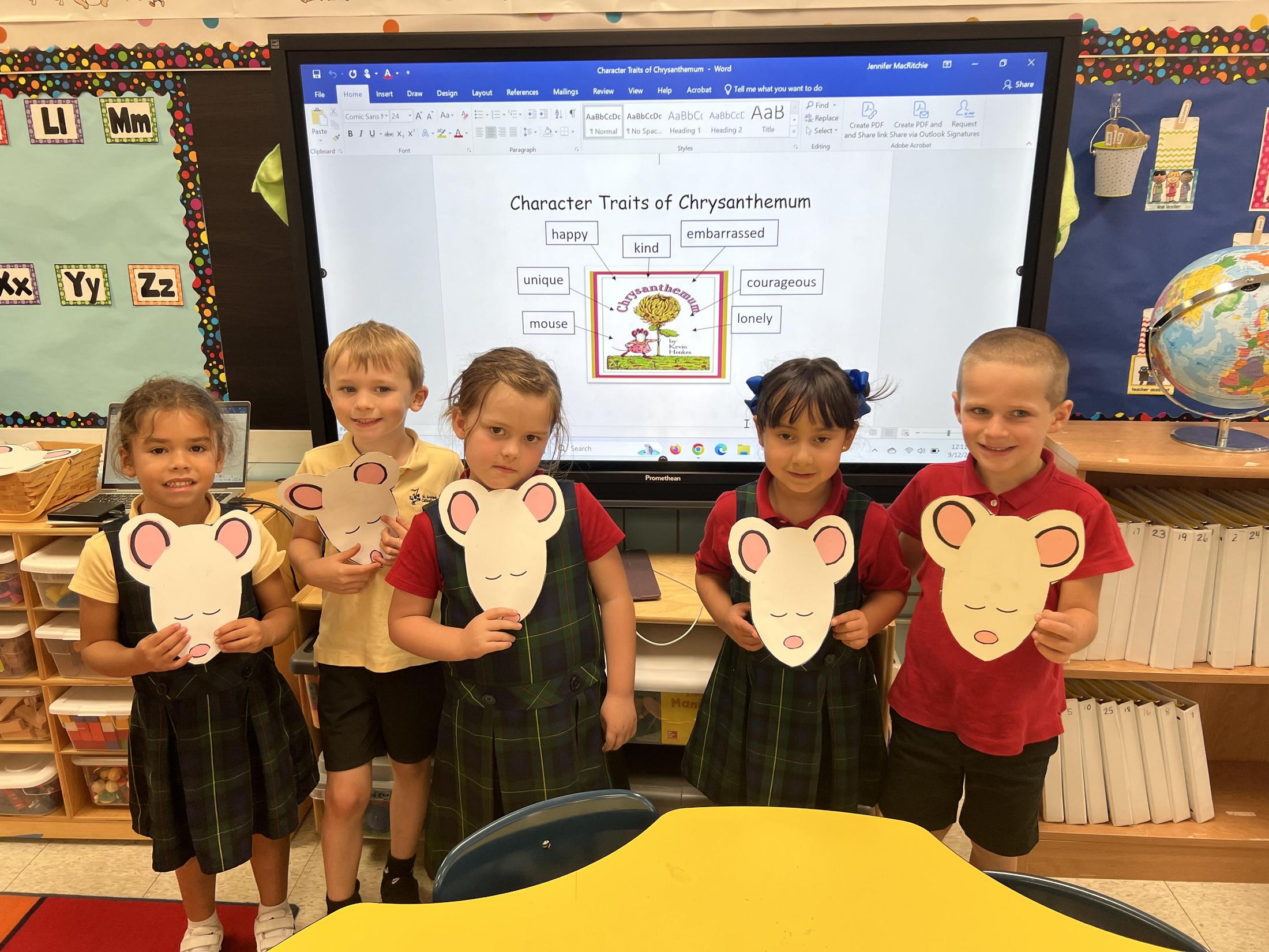 Welcome to Kindergarten! – Mrs. Jennifer MacRitchie – St. Joseph ...