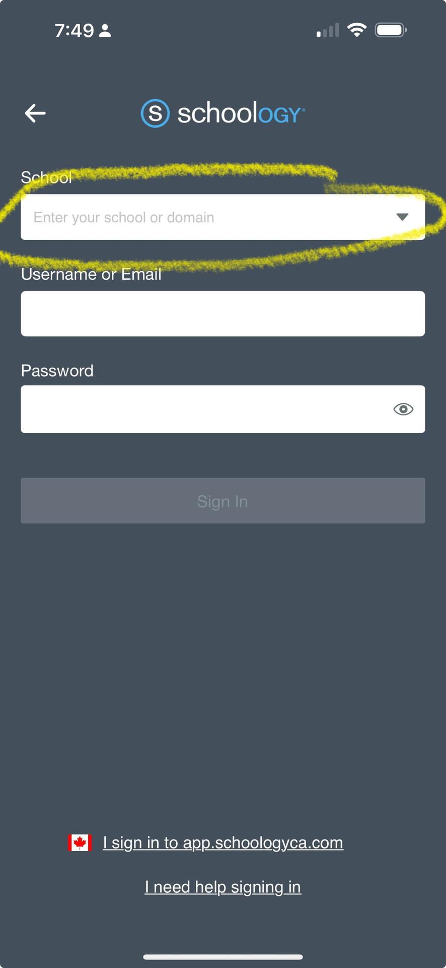 Schoology App Instructions – Jacque Spintzyk – Oakland Middle School