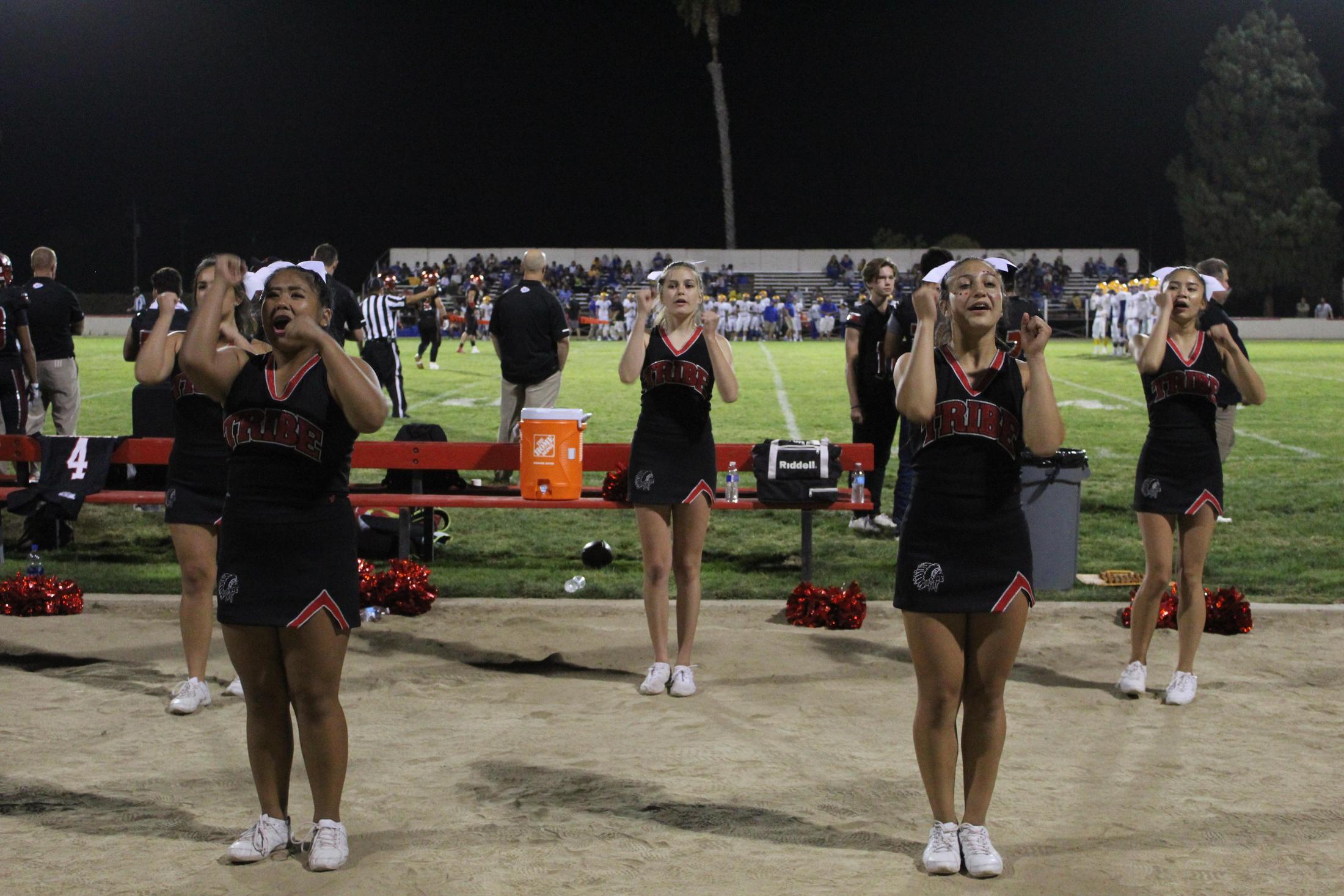 Cheer, Fans, Motorcycles vs Dos Palos, Sept. 14, 2018 – CUHS Videos ...