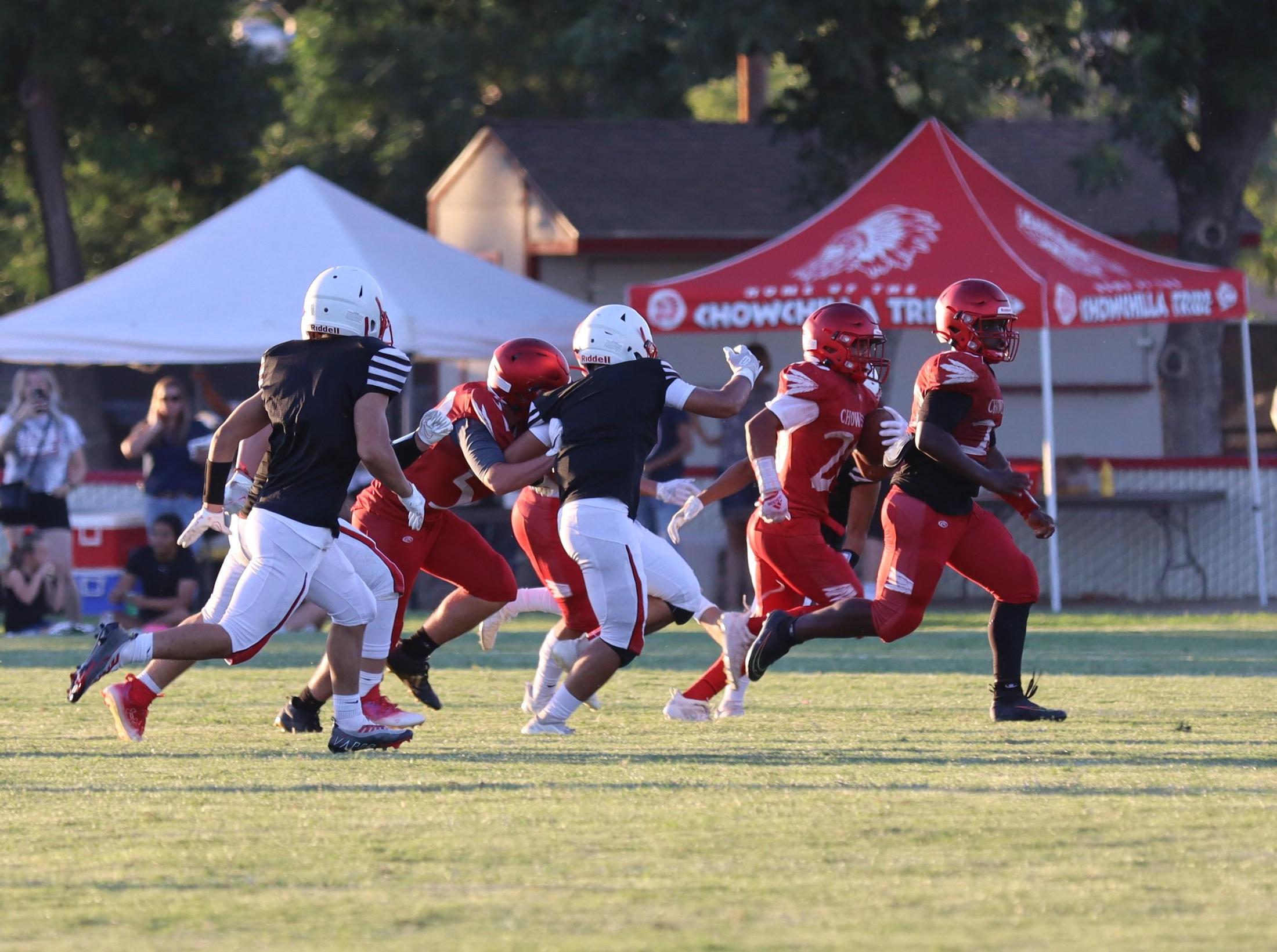 Varsity Football vs. Gustine (Scrimmage), August 12, 2022 – CUHS Videos ...