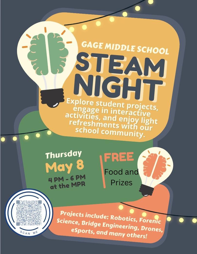 STEAM Night | Gage Middle School