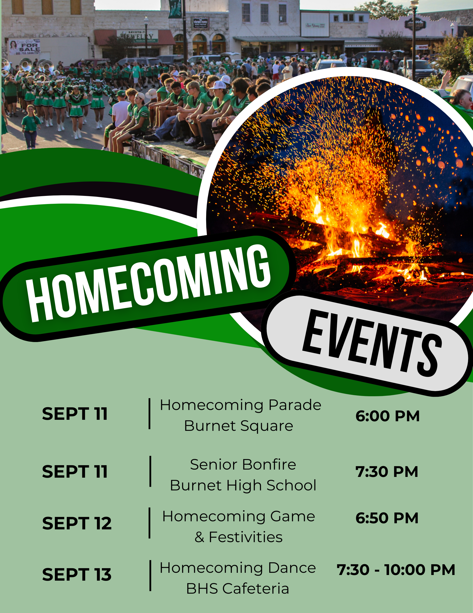 Homecoming Activities this Week! | Burnet High School