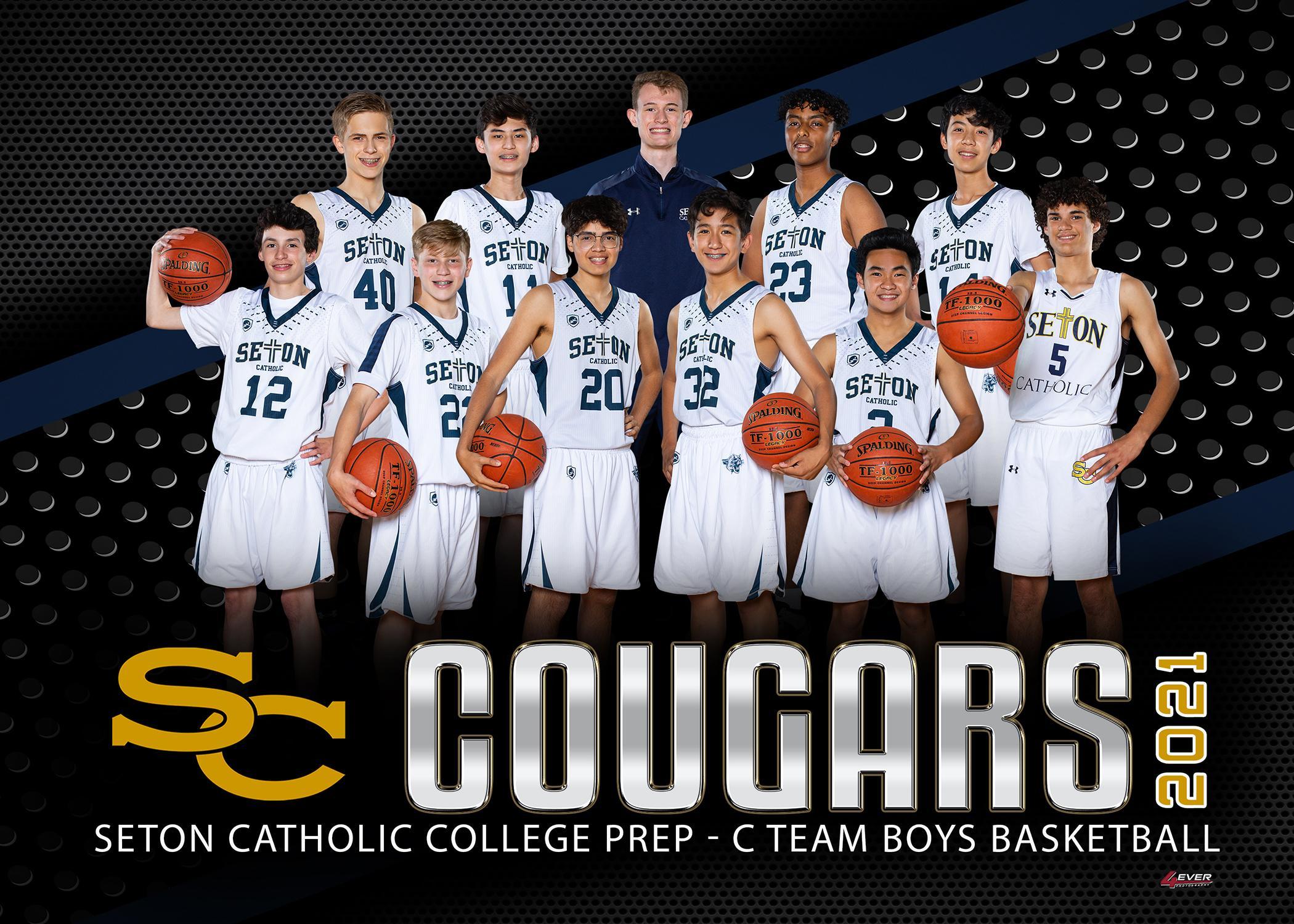 JV / Varsity Boys Basketball – Cougar Sports – Seton Catholic High School