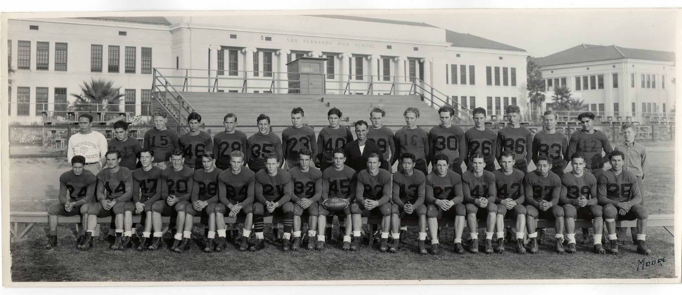 Football – History of Athletics – San Fernando Senior High