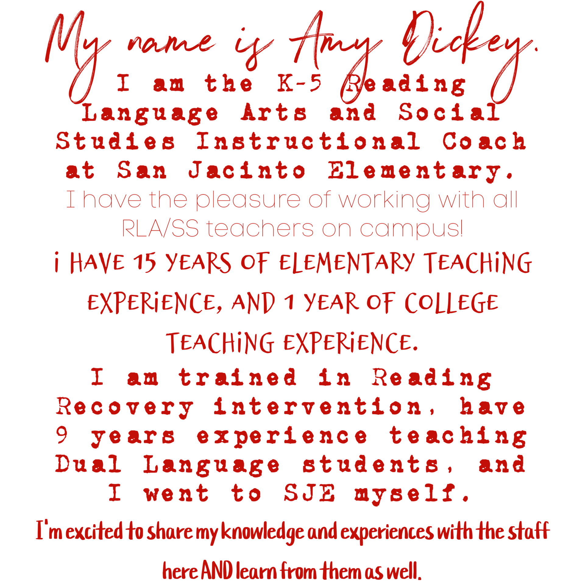 AMY DICKEY – Dr. Amy Dickey – Deer Park Independent School District