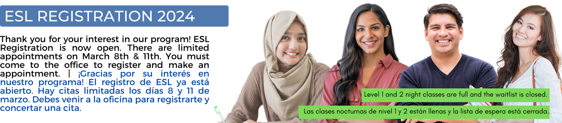 ESL Overview - Classes - Campbell Adult and Community Education