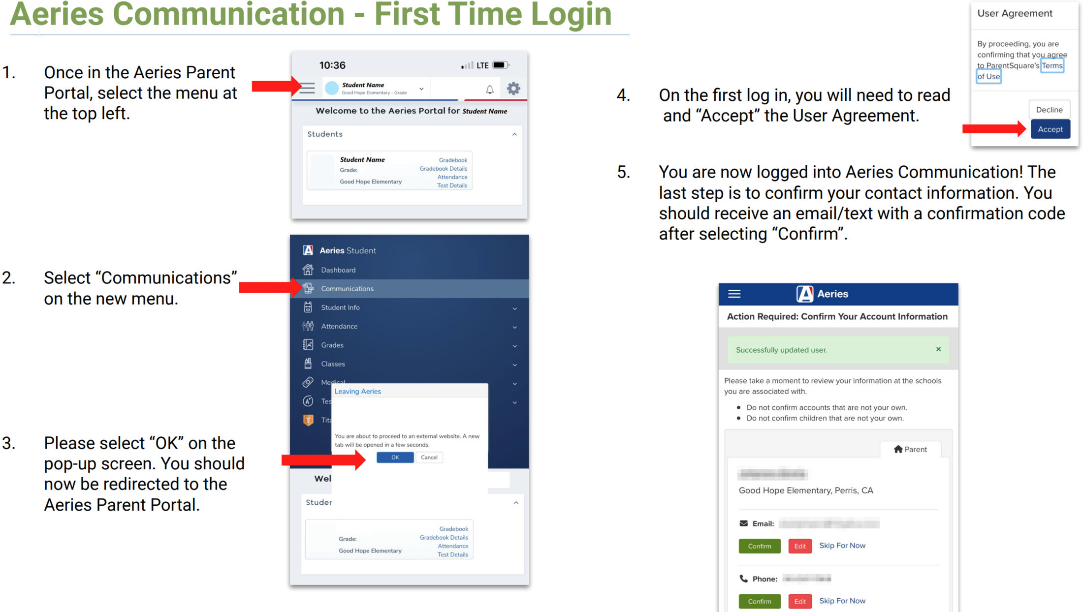 Aeries Communications (Powered by ParentSquare) – Aeries – Cloverdale Unified School District
