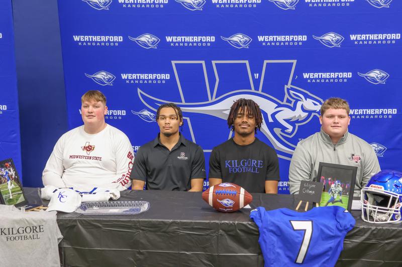 WHS Student-Athletes Sign to Play at Next Level | Weatherford ...