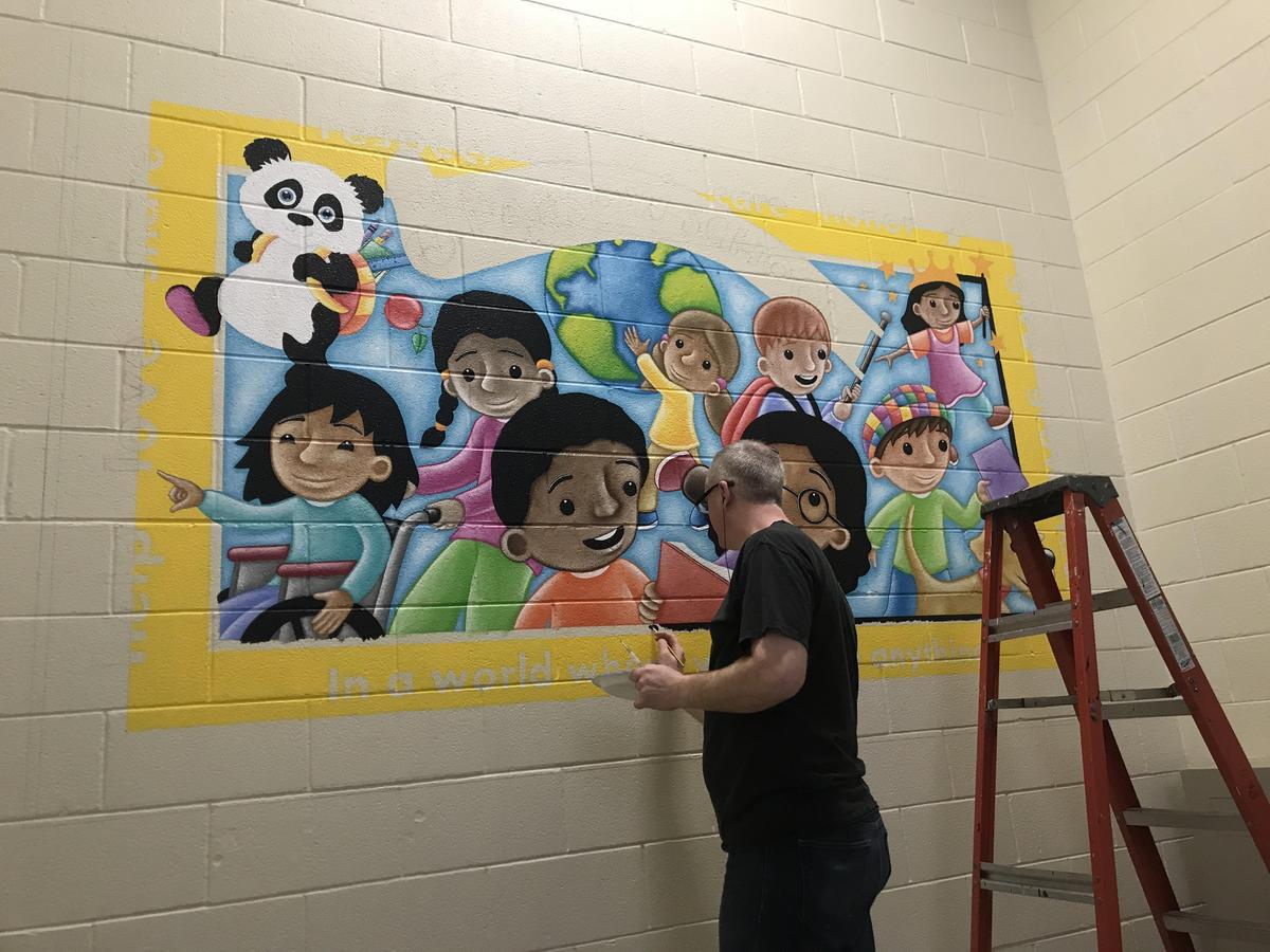 kindness wall school