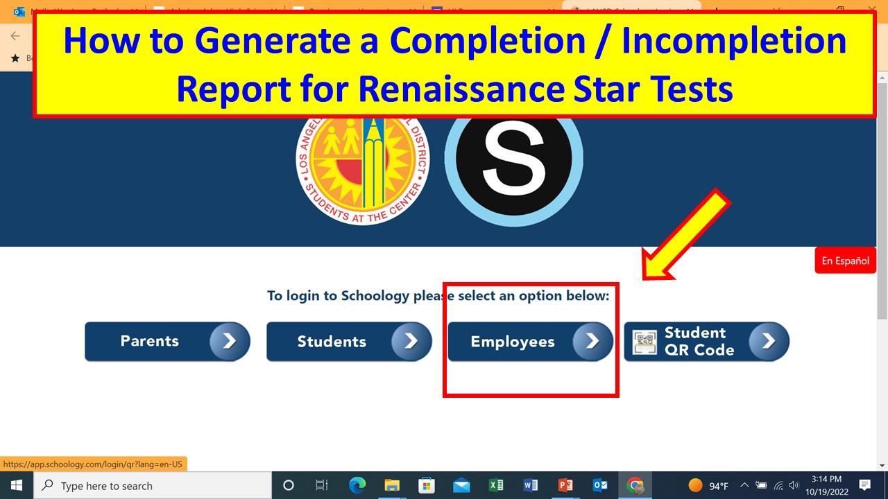 Renaissance: How to Generate a Completion / Incompletion Report ...